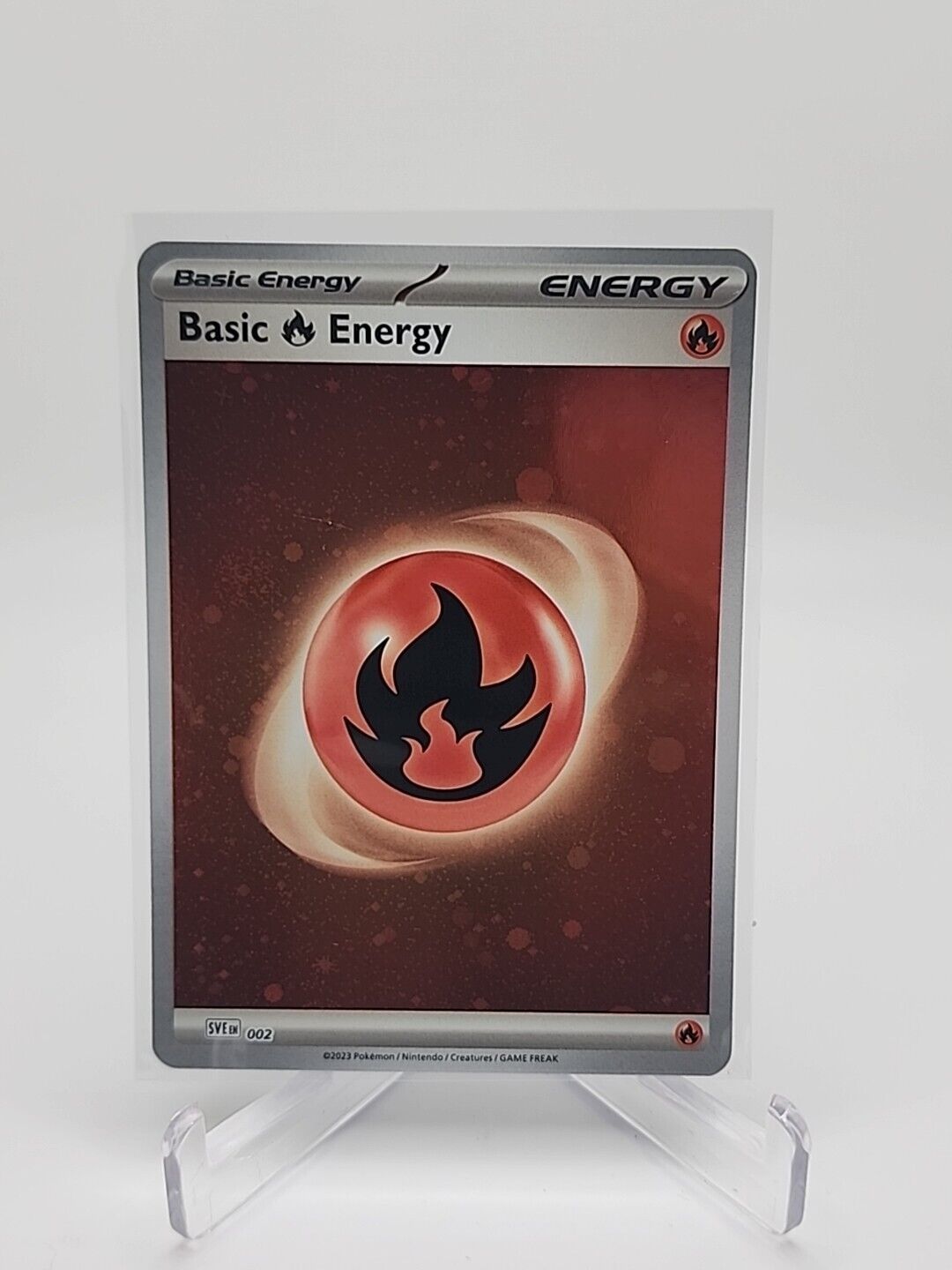#002 Basic Fire Energy [Holo] Pokémon TCG Scarlet & Violet - 151 – The ...